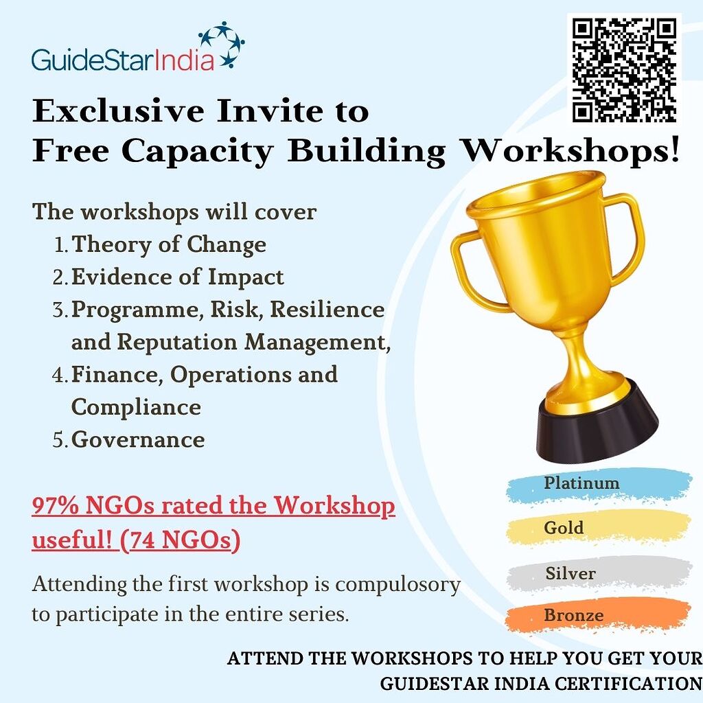 Attend capacity building workshops to upgrade your NGO with GuideStar ...